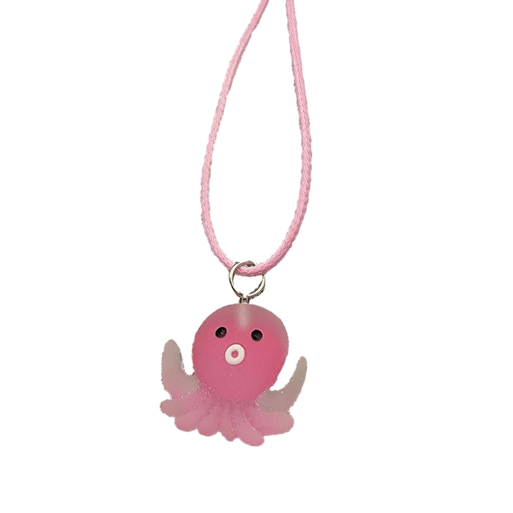 SIEYIO Octopus Seahorse Clownfish Wax Line Collarbone Chain Adjustable ...