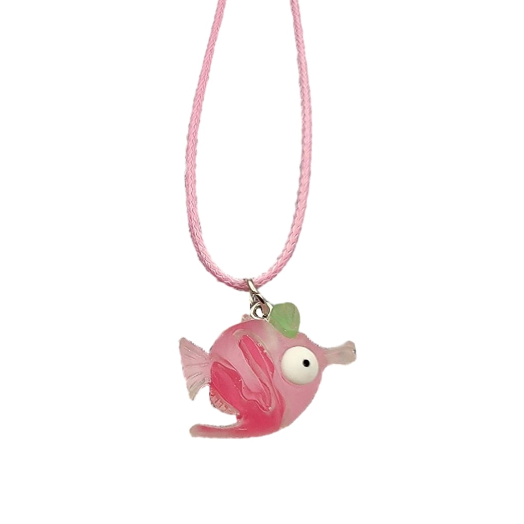 SIEYIO Octopus Seahorse Clownfish Wax Line Collarbone Chain Adjustable ...