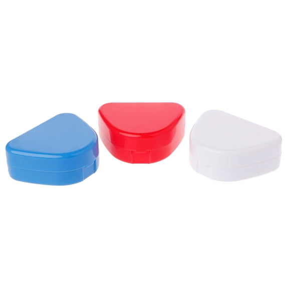 SIEYIO Orthodontic Retainer Denture Bath Mouthguard Storage Box for ...
