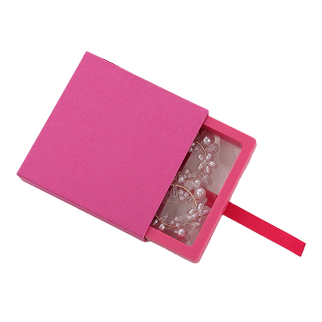 SIEYIO PE Film Jewelry Box Packaging Box Gift Jewelry Box Suspension ...