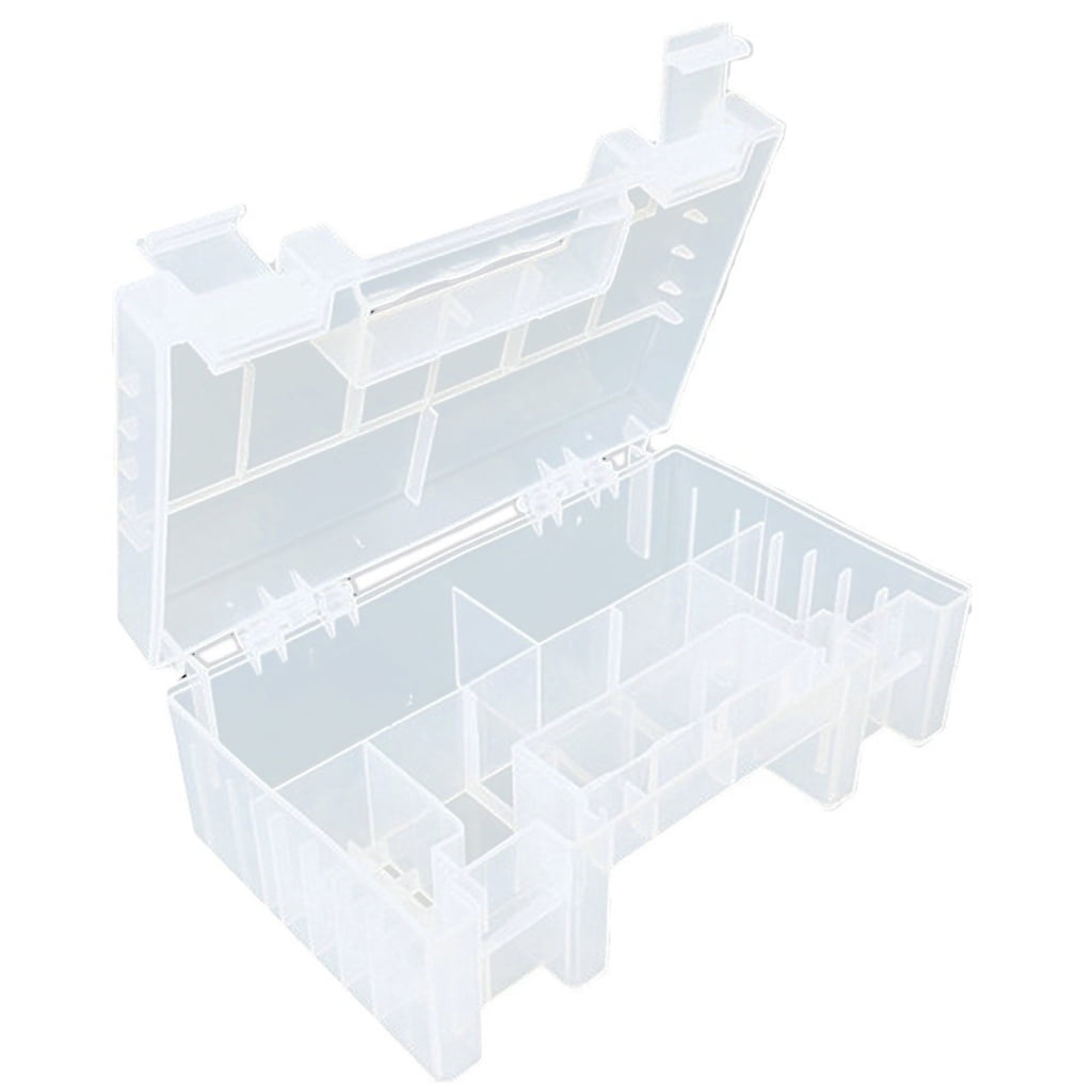 SIEYIO PP Plastic Battery Storage Box Organiser Case Container ...