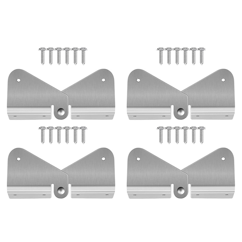 SIEYIO Pack of 2/4 Gutter Downspout Hinges Drain Extension Downspout ...