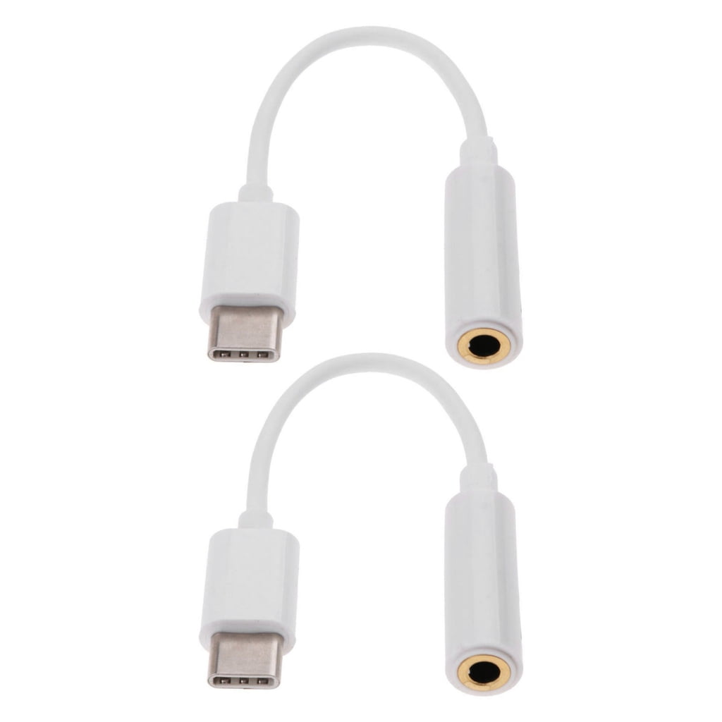 SIEYIO Pack of 2pcs Type C to 3.5mm Adapter Cord Headphone Type C ...