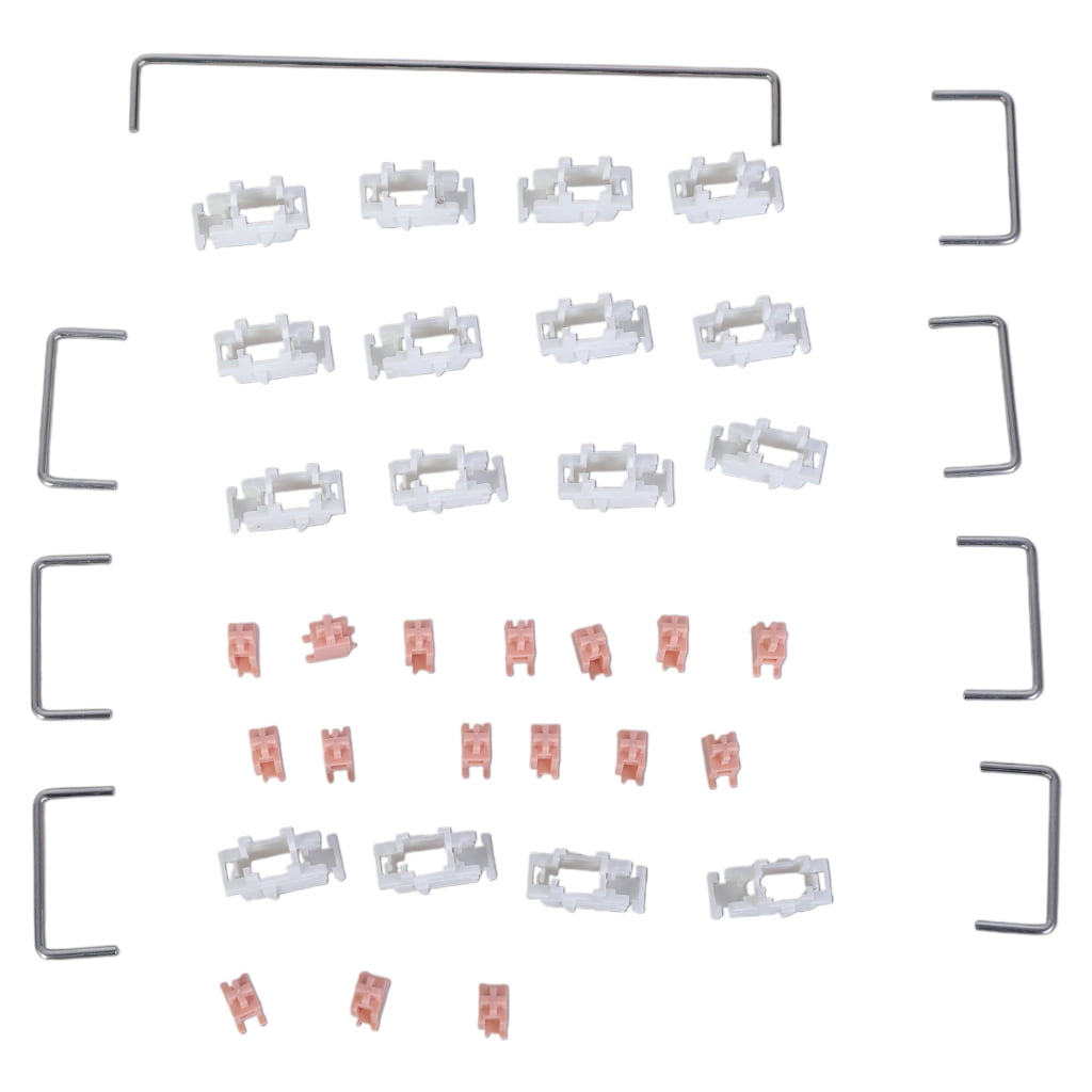 SIEYIO Plastic Satellite Stabilizer Axles Kit For Mechanical Keyboards ...