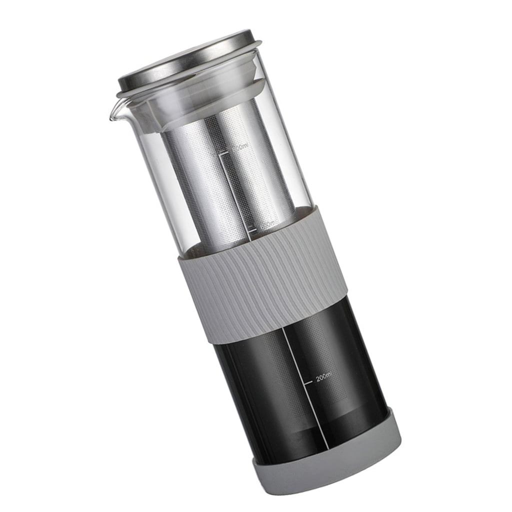 SIEYIO Portable Cold Brew Coffee Maker with Steel Filter for Coffee ...