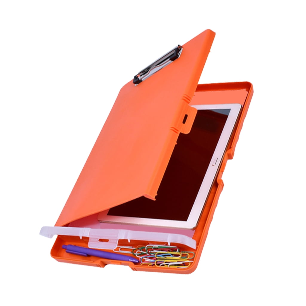 SIEYIO Portable File Case with Clipboard and Pen Case Letter Size File ...
