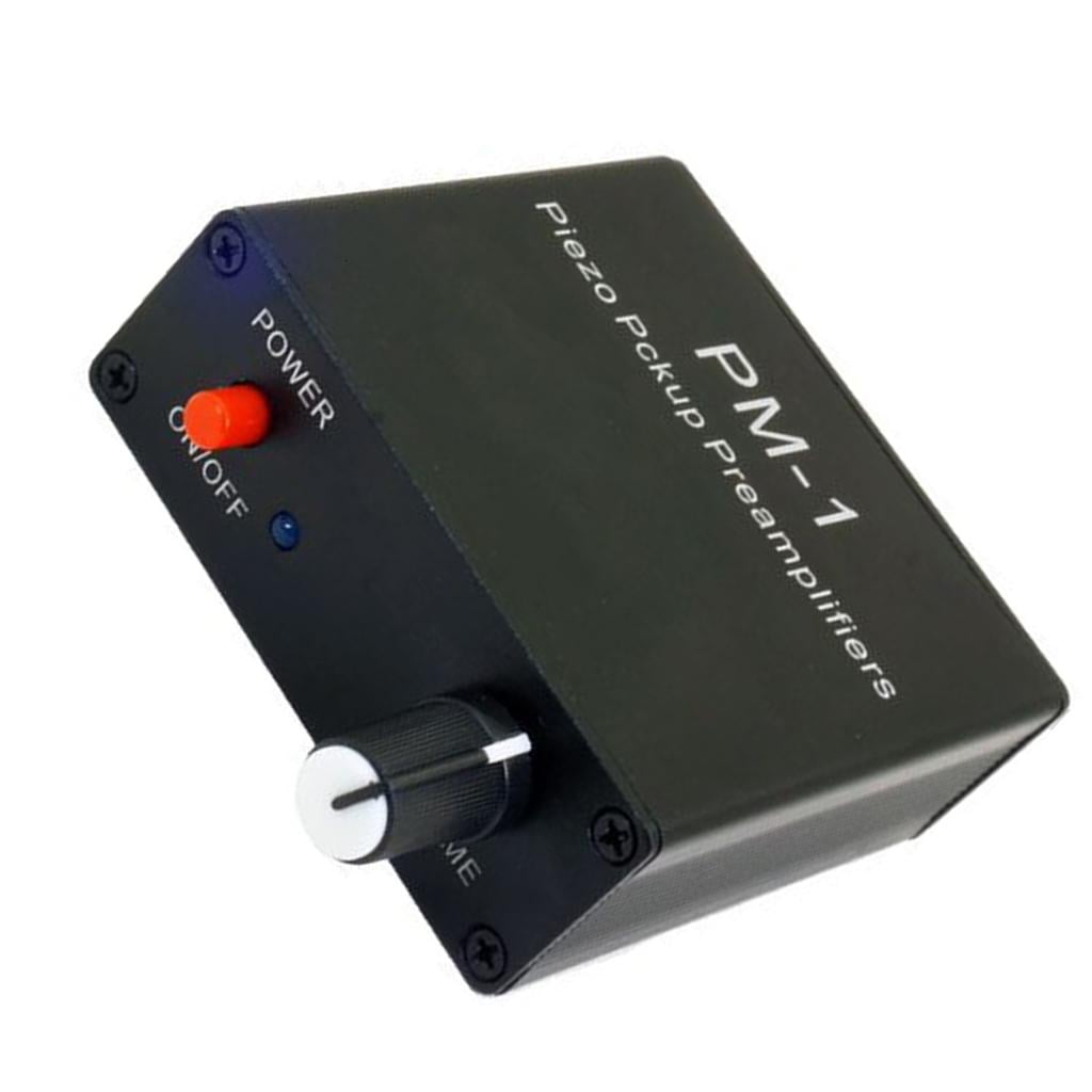 SIEYIO Portable Piezo Pickup Preamplifier Audios Amplifiers for Musical ...