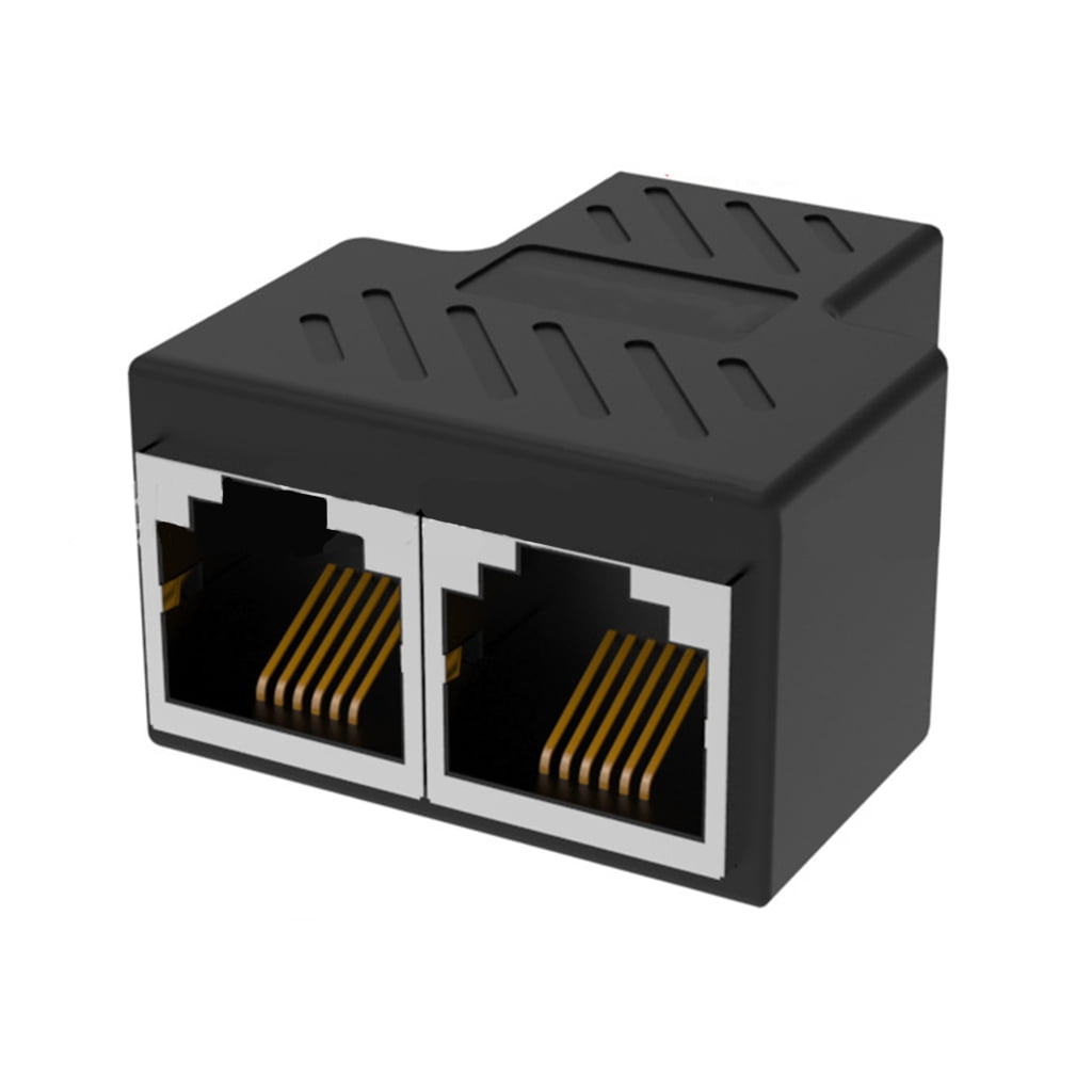 SIEYIO RJ11 Wall Adapter Double Phone Line Splitter Wall Plug 1 to 2 ...