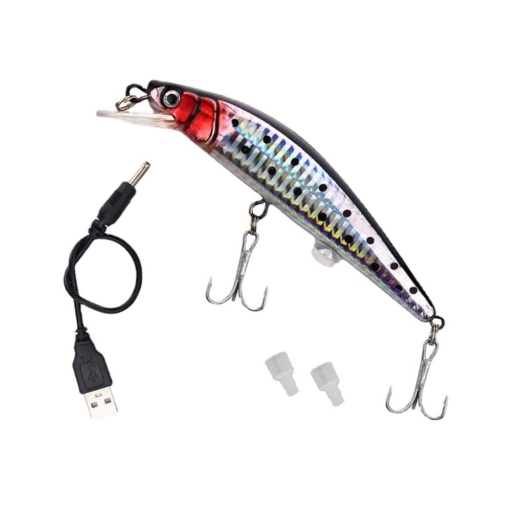 SIEYIO Rechargeable Fishing Lures Electric Fish Baits Twitching Lures ...