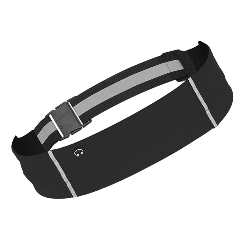 SIEYIO Reflective Running Belt Waist Pack Light Weight Fitness Belt ...