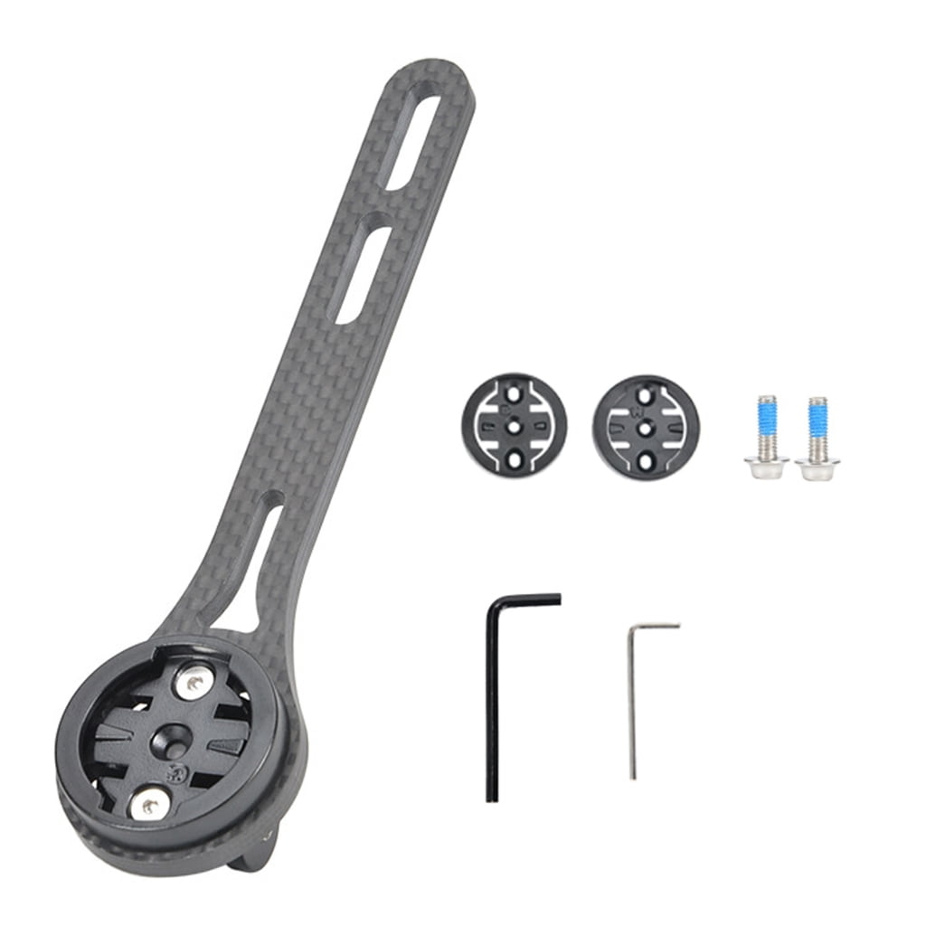 SIEYIO Road Bicycles Computer Mount Adjustable Out Fronts Bike Extension Bracket Light Stands ...