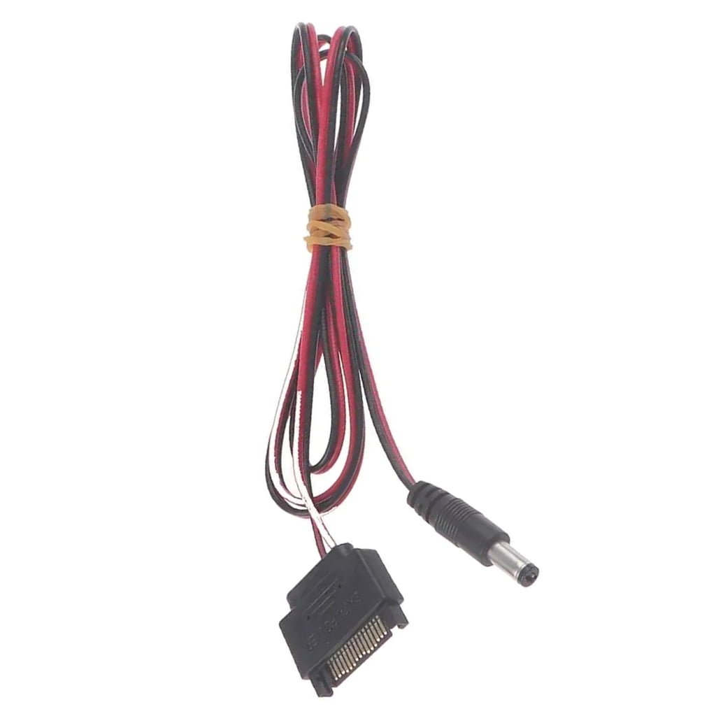 SIEYIO SATA to 12V DC5.5x2.5mm Male Power Adapter Cable for Computer ...