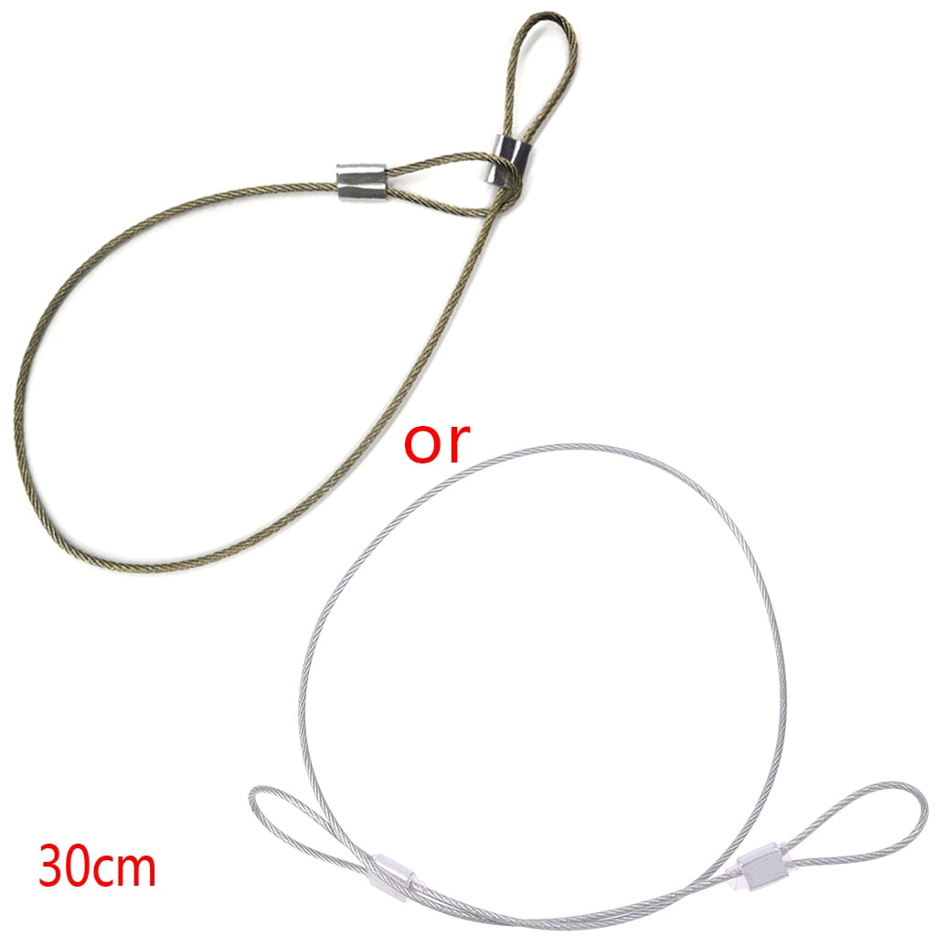 SIEYIO Safety Strap Stainless Steel Tether Lanyard Wrist Hand 30cm For ...