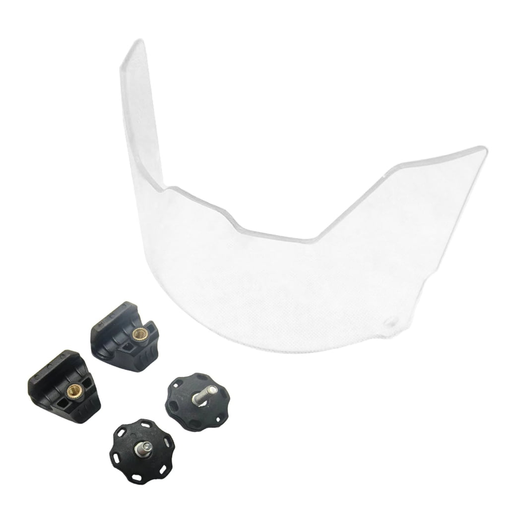 SIEYIO Scratch Resistant Clear Helmets Eye Shield Clear Football ...