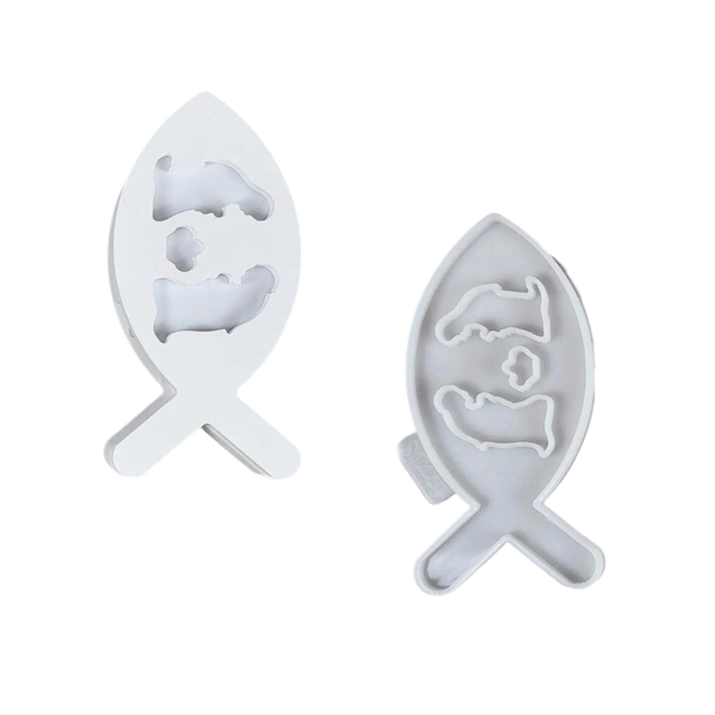 SIEYIO Sea Creature Fish Shape Silicone Molds for Candle Stand Tealight ...