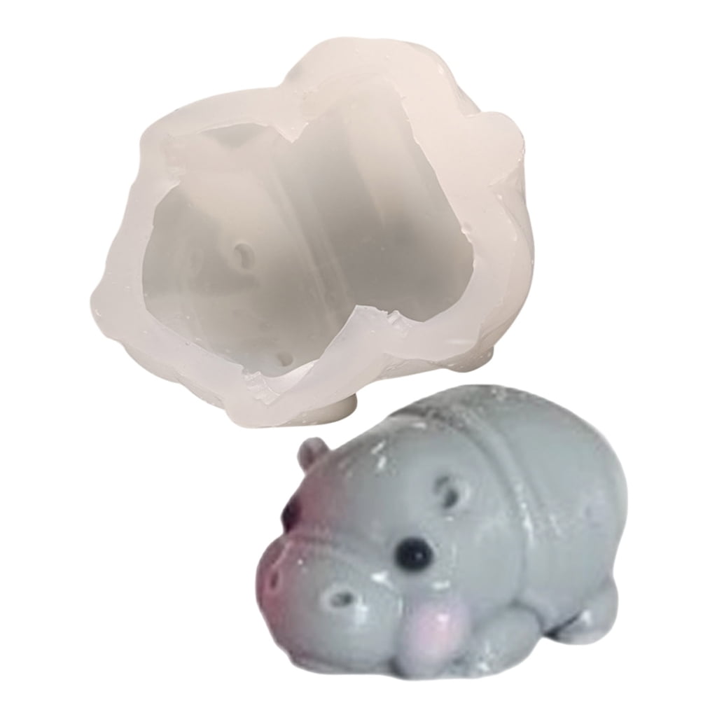 SIEYIO Silicone Candle Mould Cute Castings Mould DIY Hand Making Baking ...