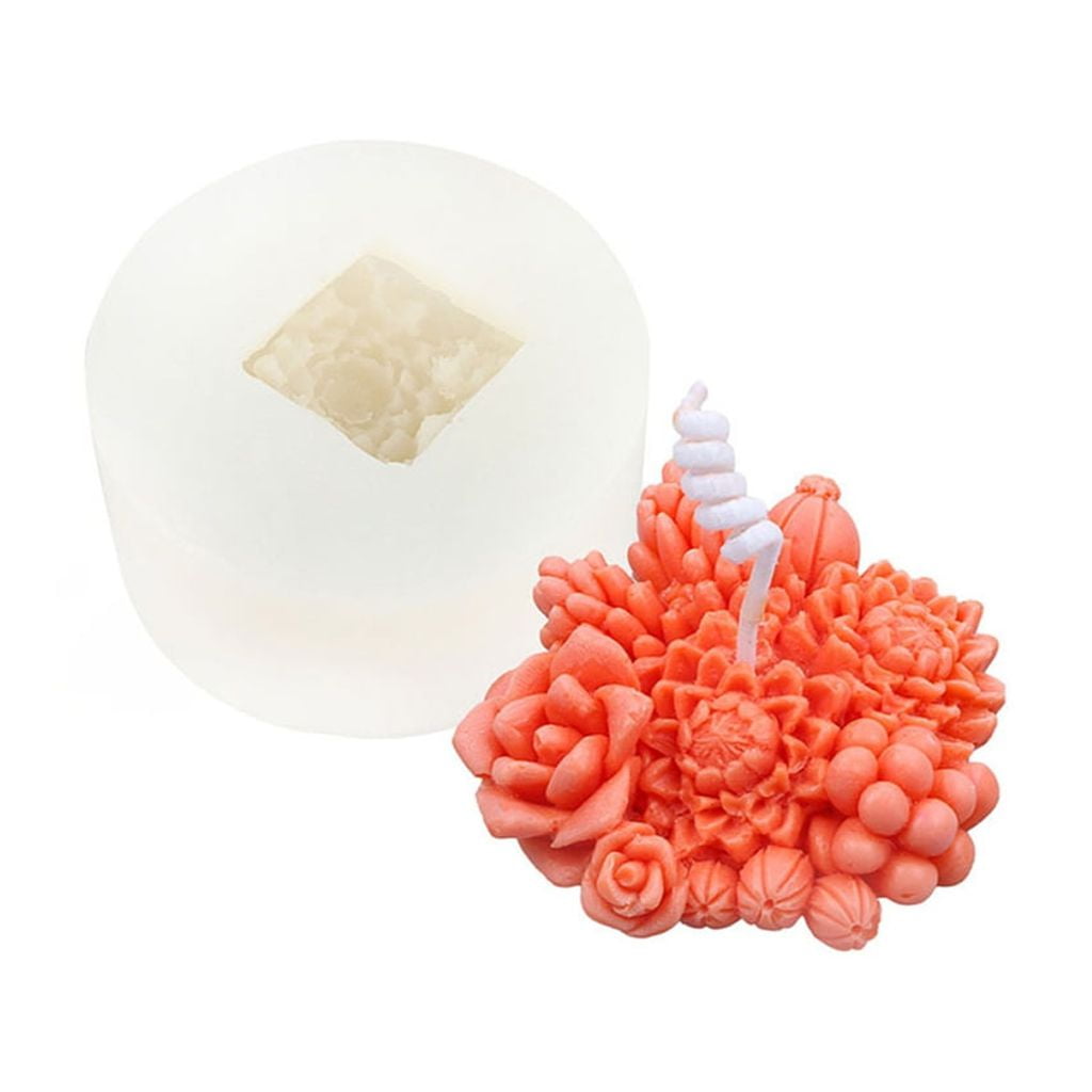 SIEYIO Silicone Crafts Moulds Reusable Casting Epoxy Molds Candle ...