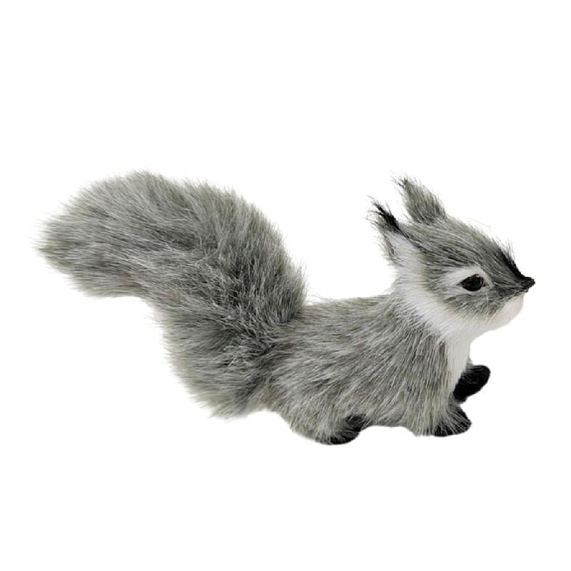 SIEYIO Simulated Plush Squirrels Stuffed Plush Toy Artificial Fake Tree ...