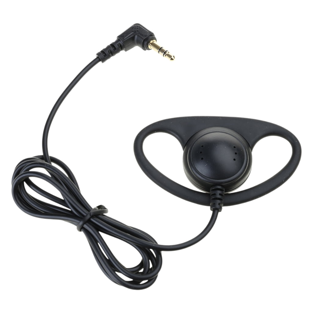 SIEYIO Single Side Earphone Ear Hook Mono Earbud Headphone Low Cost Ear ...