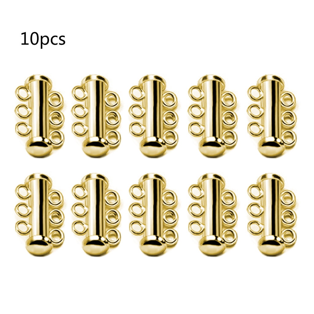 SIEYIO Slider Clasp Buckles Screw Connector Fastener for DIY Jewelry ...