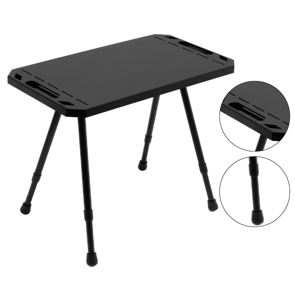 SIEYIO Small Outdoor Folding Tables Portable Ultralight Picnic Desk Camp Tables Compact Camping ...