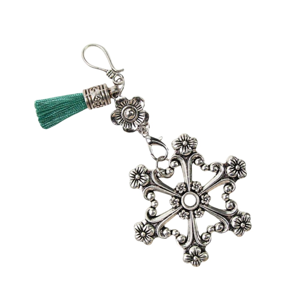 SIEYIO Snowflake Shaped Thread Bobbins Metal Thread Winders Embroidery ...