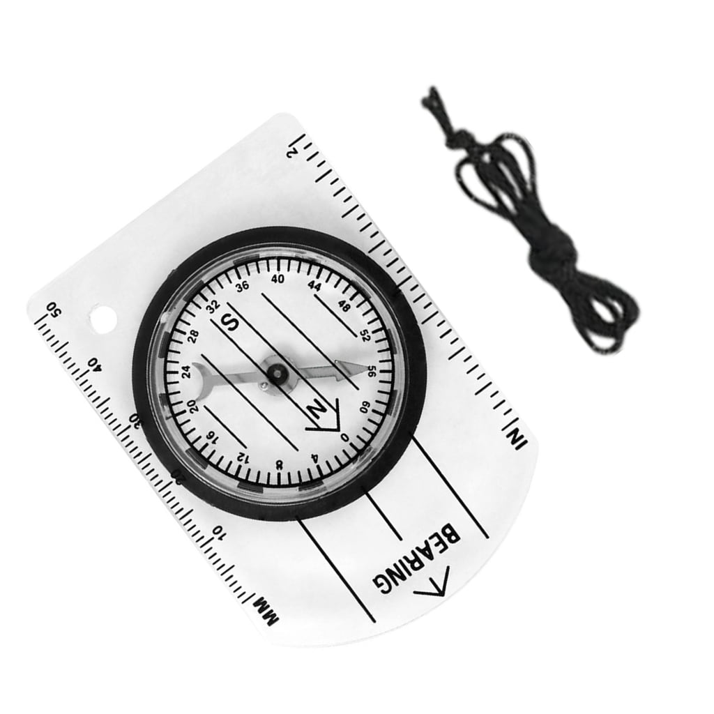SIEYIO Survival Navigation Baseplate Map Compasses with Scale ...