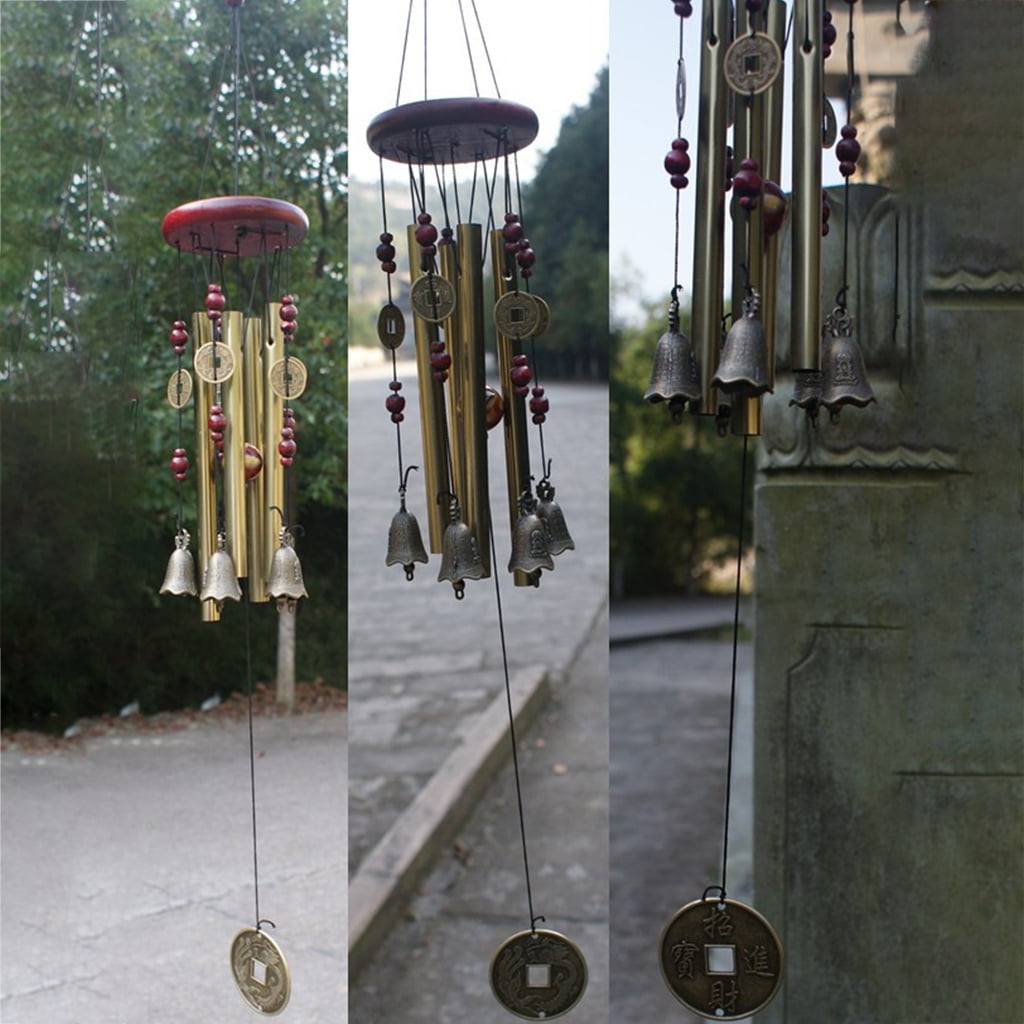 SIEYIO Sympathy Wind Chimes Bronze Windchime Tubes Classic Chimes ...