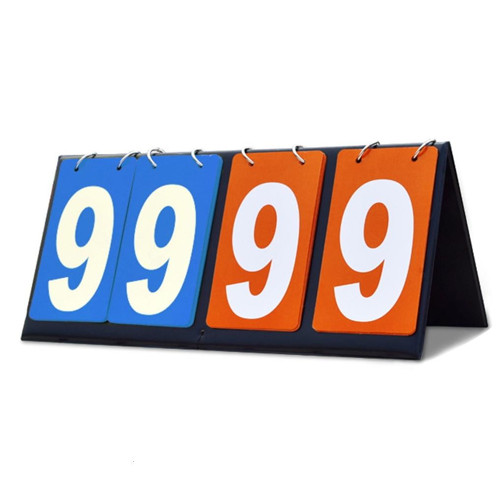 SIEYIO Tabletop Scoring Board Tabletop Scoreboard Flippers Easily Flip ...