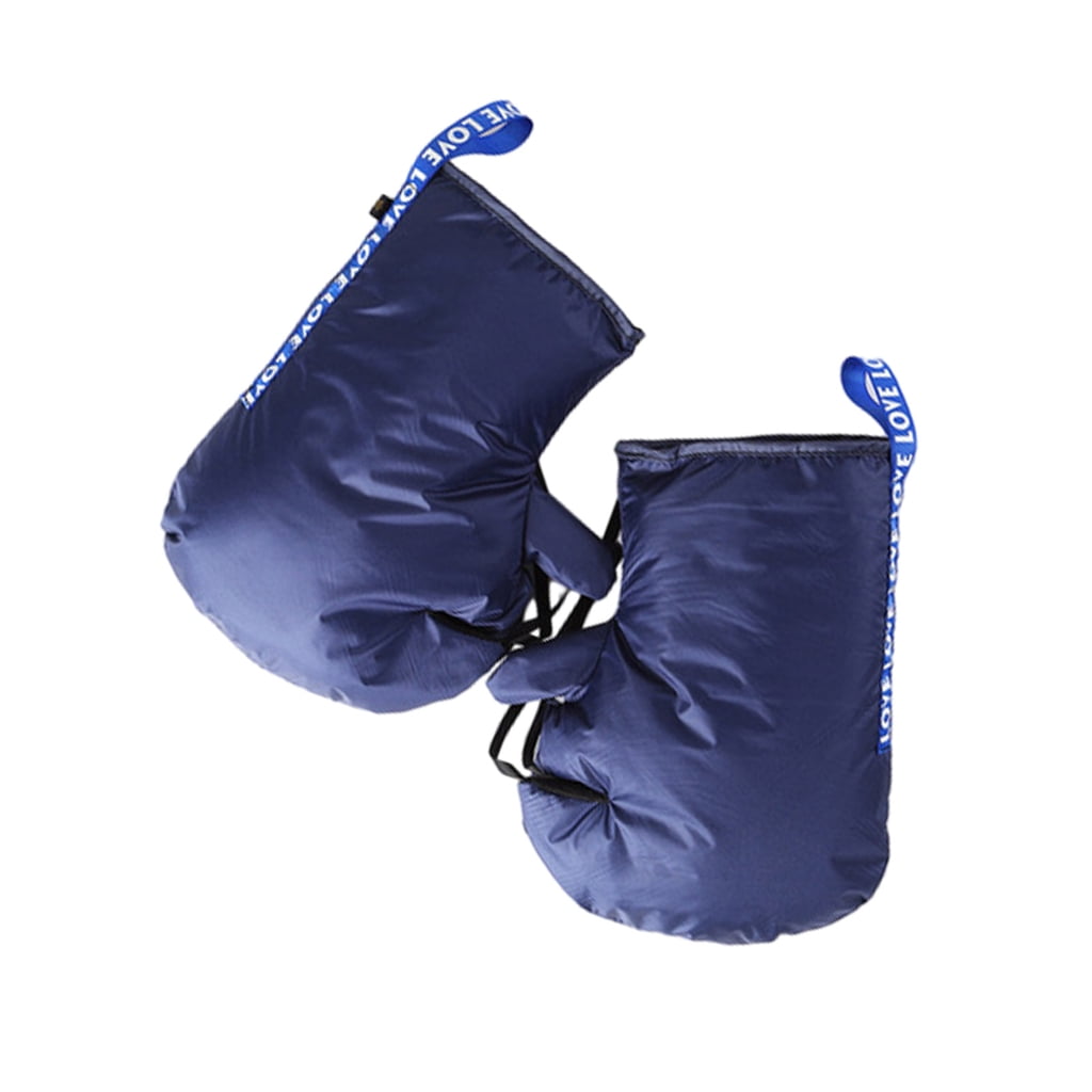 SIEYIO Thick Warm Handlebar Gloves Rainproof Handle Guard Cover Cycling ...