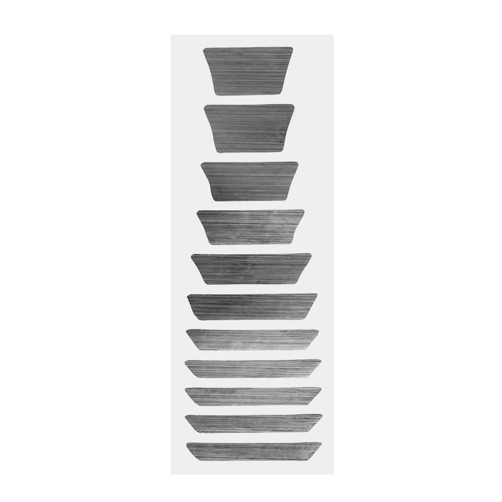 SIEYIO Thin Trapezoid Fretboard Decal Marker Inlay Sticker For Electric ...