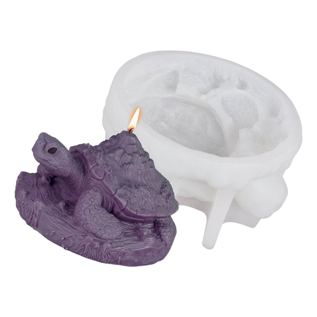 SIEYIO Tortoise Shape Silicone Molds for Candle Soap Tortoise Statue ...
