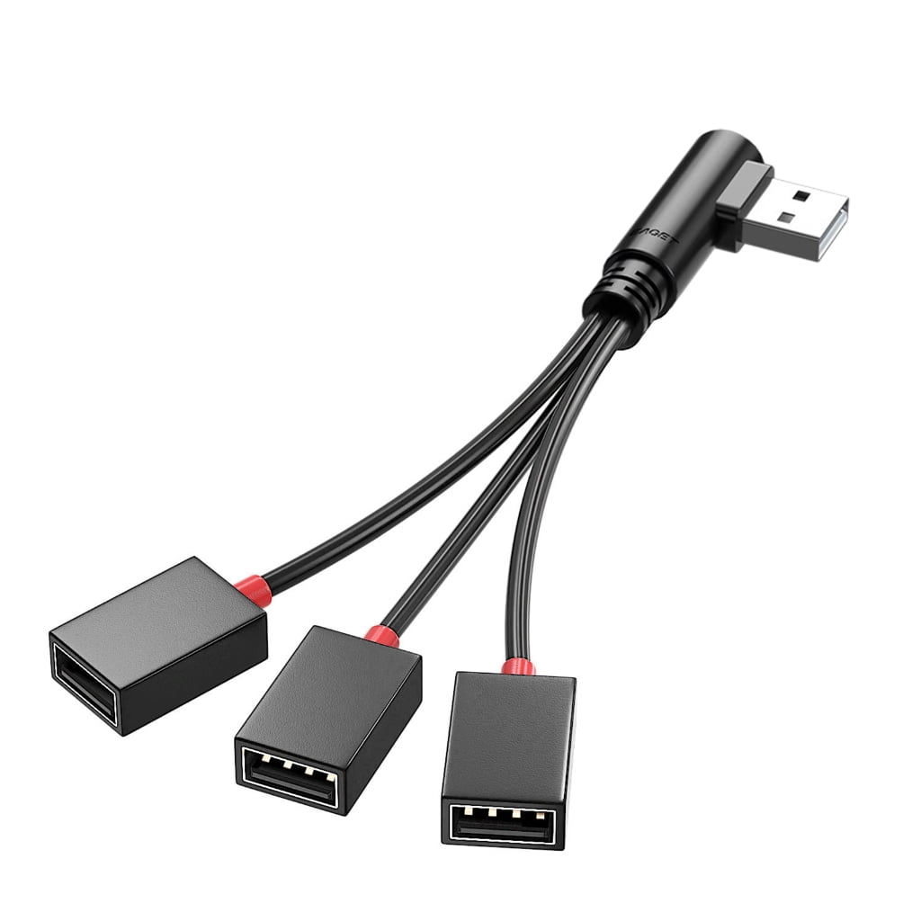 SIEYIO USB 2.0 Adapter 1 to 3 USB Splitter USB Extension Cable USB ...