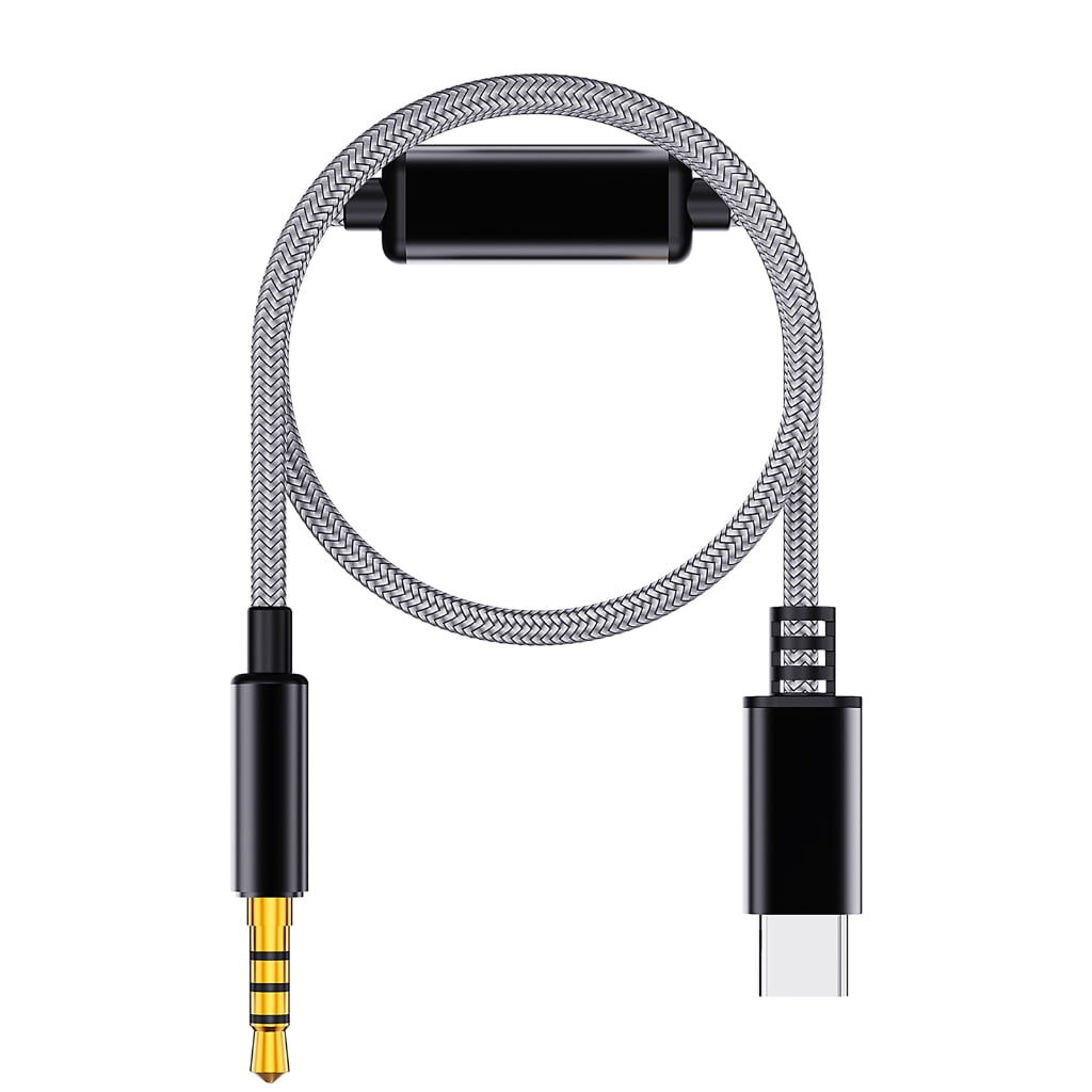 SIEYIO USB C To 3.5mm Auditory Adapter Nylon Braided Cable For ...