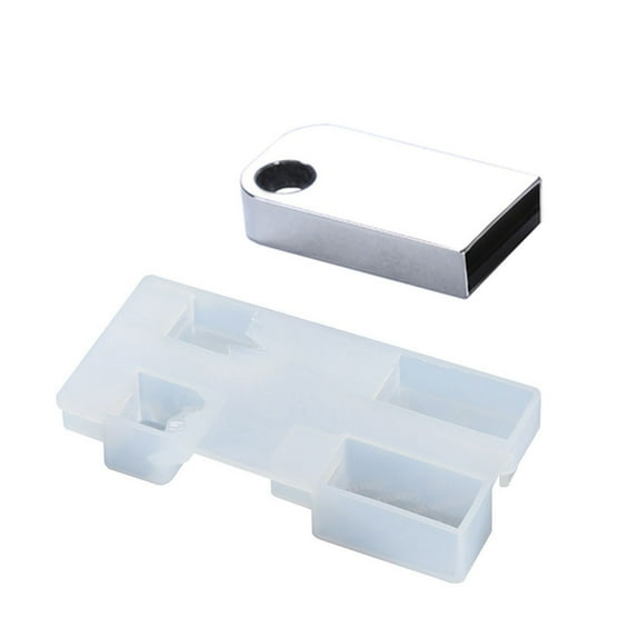 SIEYIO USB Decorative Silicone Resin Mold Epoxy Casting Craft with 8G ...