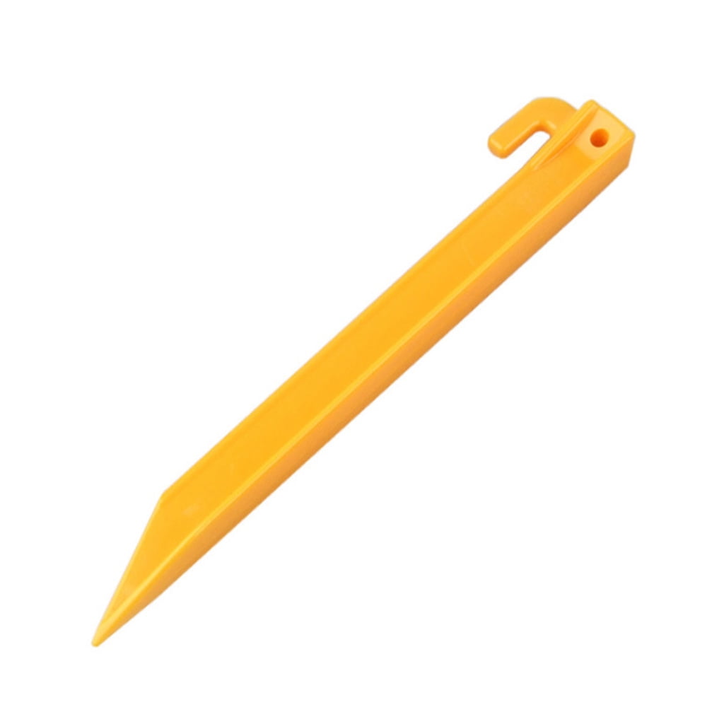 SIEYIO Ultralight Plastic Tent Nails Awning Stakes Snow Pegs Sand Peg ...