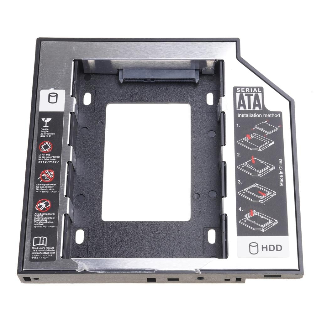 SIEYIO Universal 9.5mm 12.7mm Aluminum SSD HDDs Caddys Adapter for ...