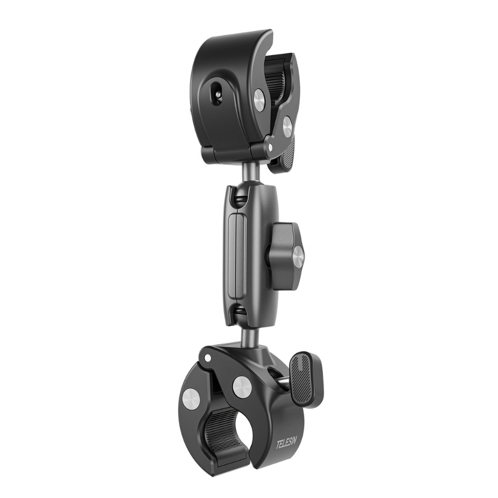 SIEYIO Universal Motorcycle Bicycles Rail Mount Clamp Double Clamp ...