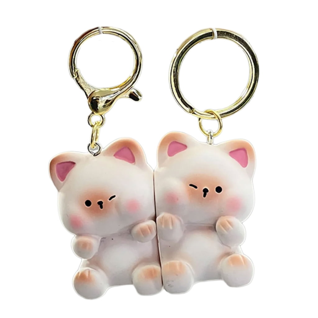 SIEYIO Versatile Magnetic Couple Keyring Accessory Set for Parties and ...