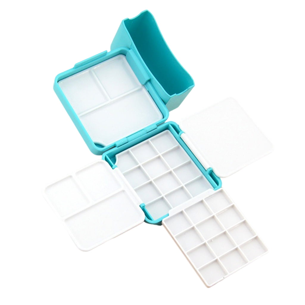 SIEYIO Watercolor Tray Palette Empty Watercolour Palette with Palette ...
