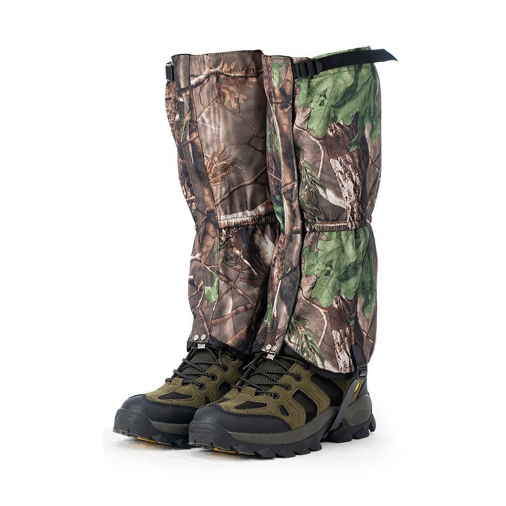 SIEYIO Waterproof Leg Gaiters Adjustable Snow Boot Gaiters Warmer Shoes ...