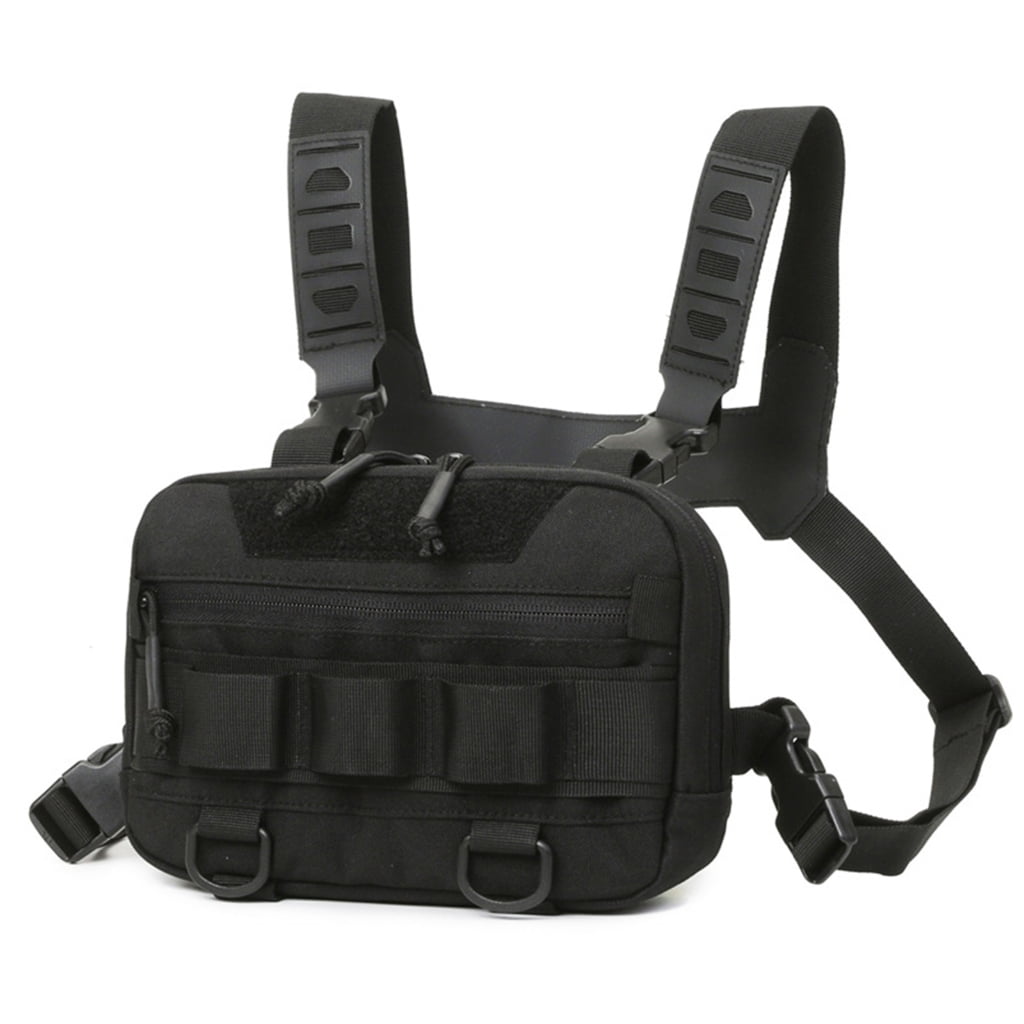 SIEYIO Waterproofs Fishing Chest Bag Light weights Chest Rig Pouches ...