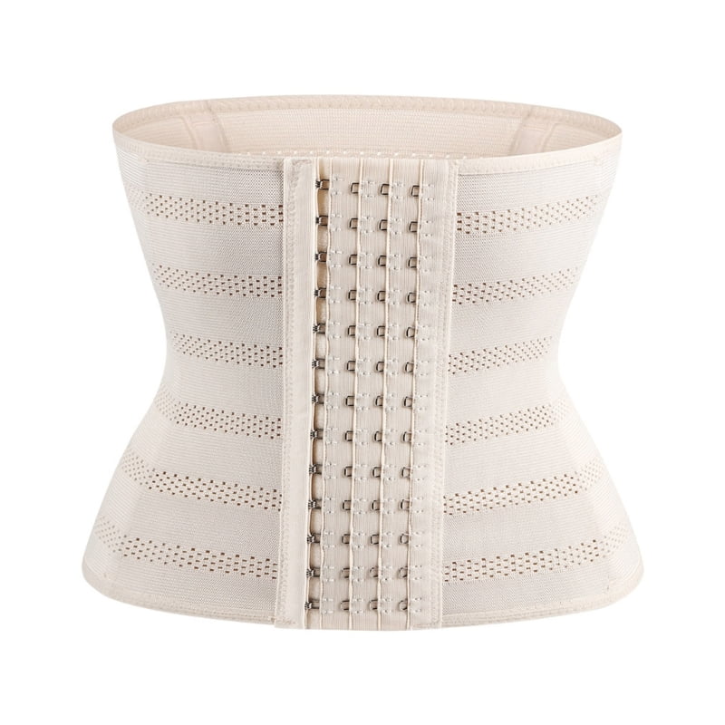SIEYIO Women Waist Trainer Breathable Mesh Underbust Waist Corsets ...