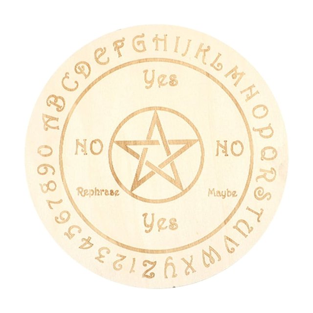 SIEYIO Wood Pendulum Board Dowsing Divination Pendulum Altar Supplies ...