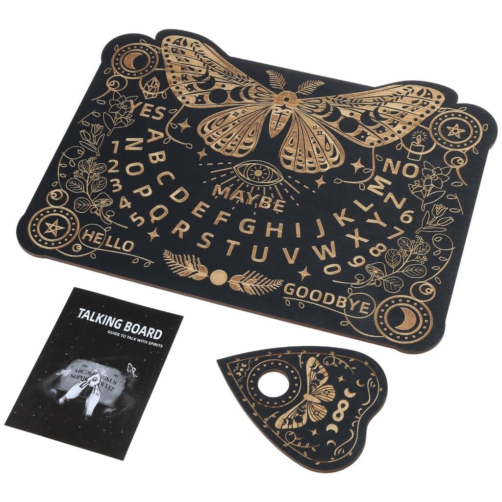 SIEYIO Wood Talking Pendulum Board Dowsing Divination Altar Pendulum ...