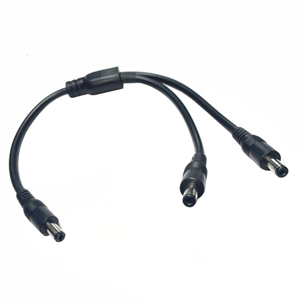 SIEYIO Y Splitter Power Cable 5.5MM x 2.1MM Male to 2 5.5MM x 2.1MM ...