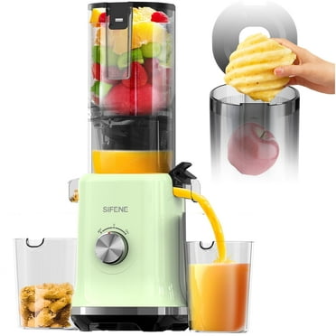 SiFENE Portable Juice Extractor, 1000W Quick Maker, Large Chute, 3 ...