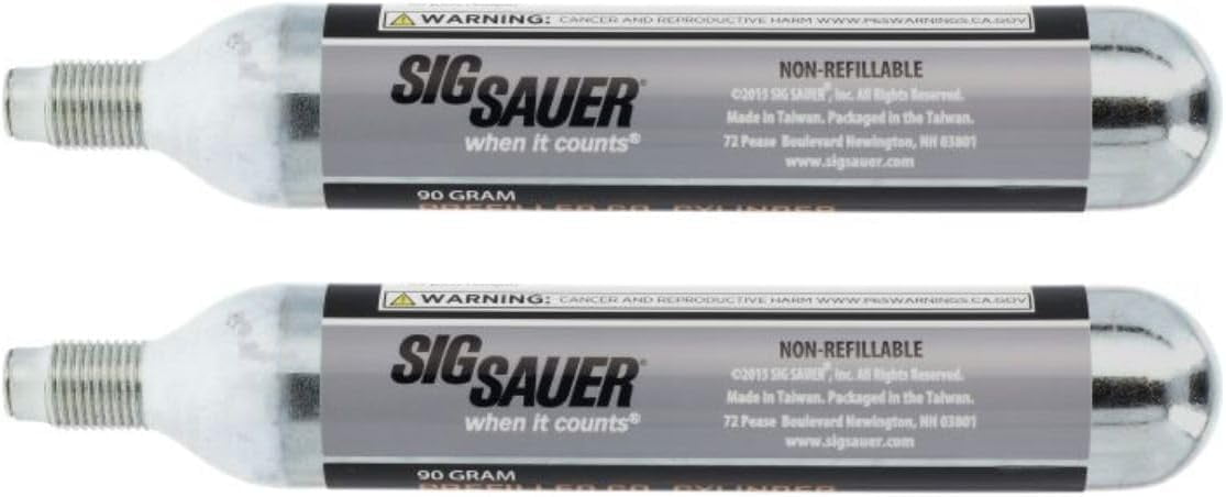 SIG SAUER Advanced Reliable Non-Refillable AC-90-2 Pellet Replacement ...