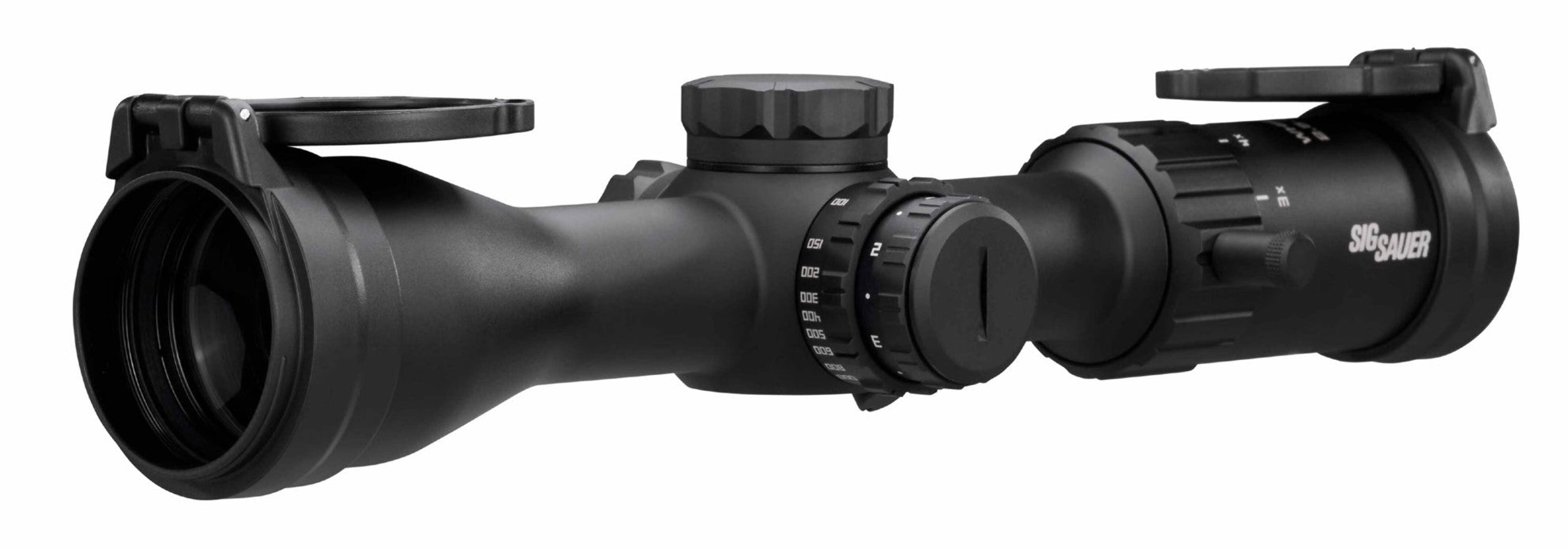 SIG SAUER Whiskey4 2.5-10x42mm Rifle Scope, 30mm Tube, Second Focal ...