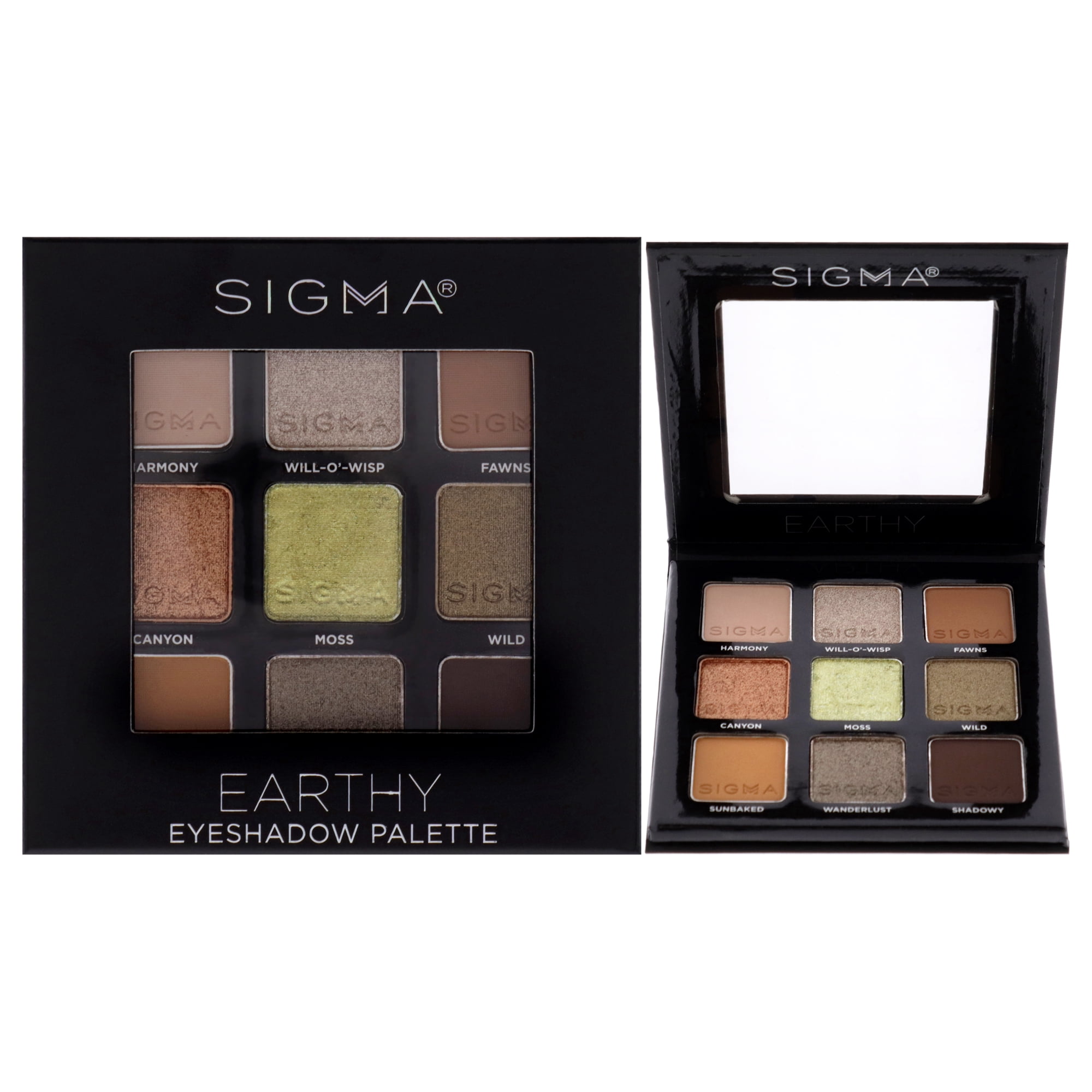SIGMA Eyeshadow Palette - Earthy , 0.032 oz Eye Shadow - Walmart.com